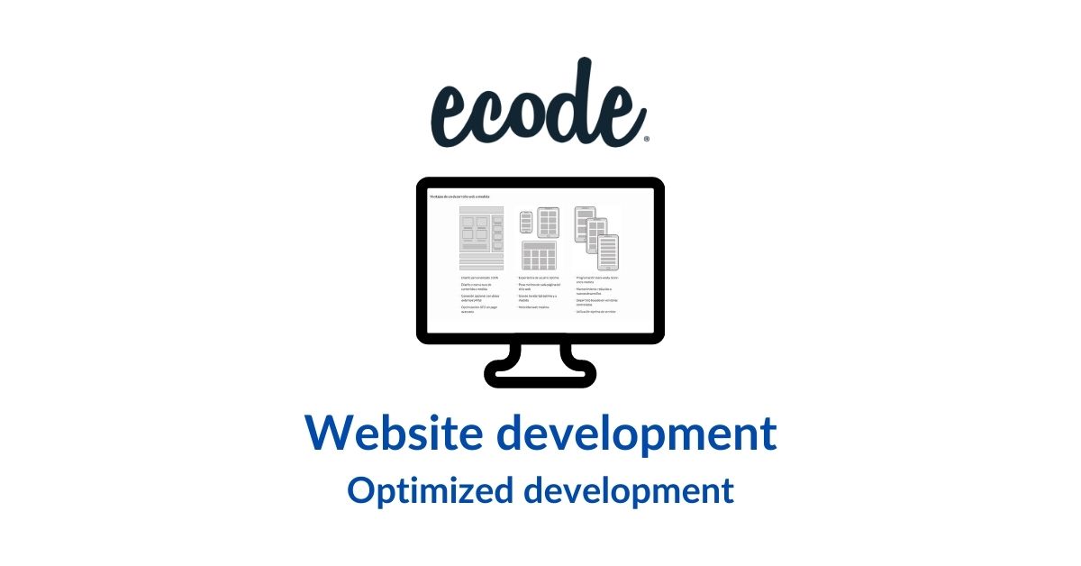 Website development - Ecode